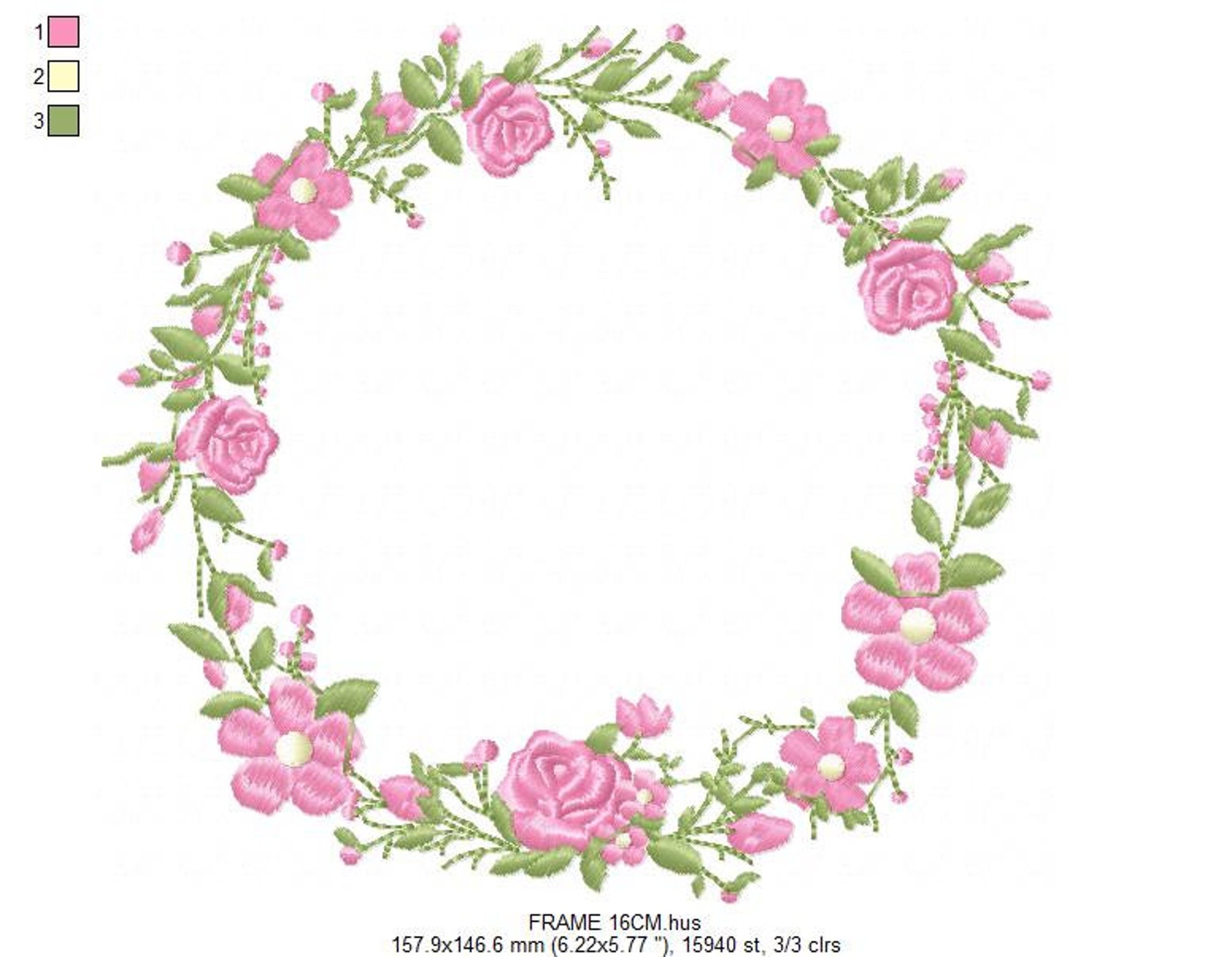 Frame Embroidery Designs - Flower Embroidery Design Machine Embroidery ...