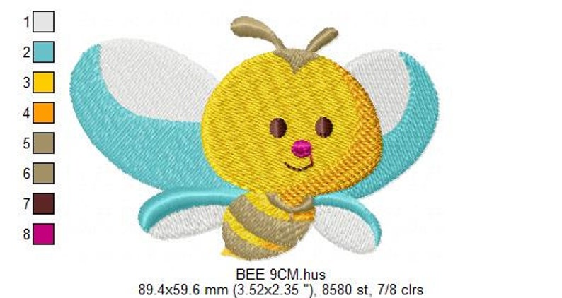 Bee Embroidery Design Bees Embroidery Designs Machine - Etsy