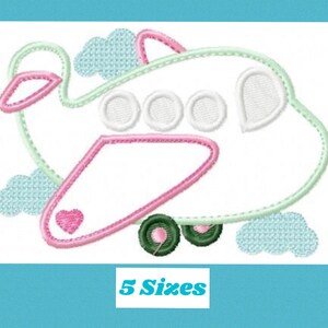 Plane Embroidery Designs - Airplane Embroidery Design Machine ...