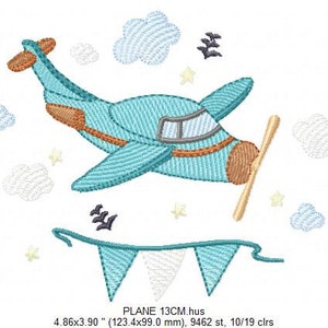Plane Embroidery Designs - Airplane Embroidery Design Machine ...