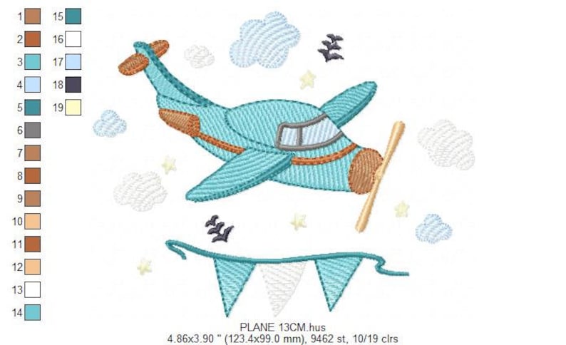 Plane Embroidery Designs Airplane Embroidery Design Machine - Etsy