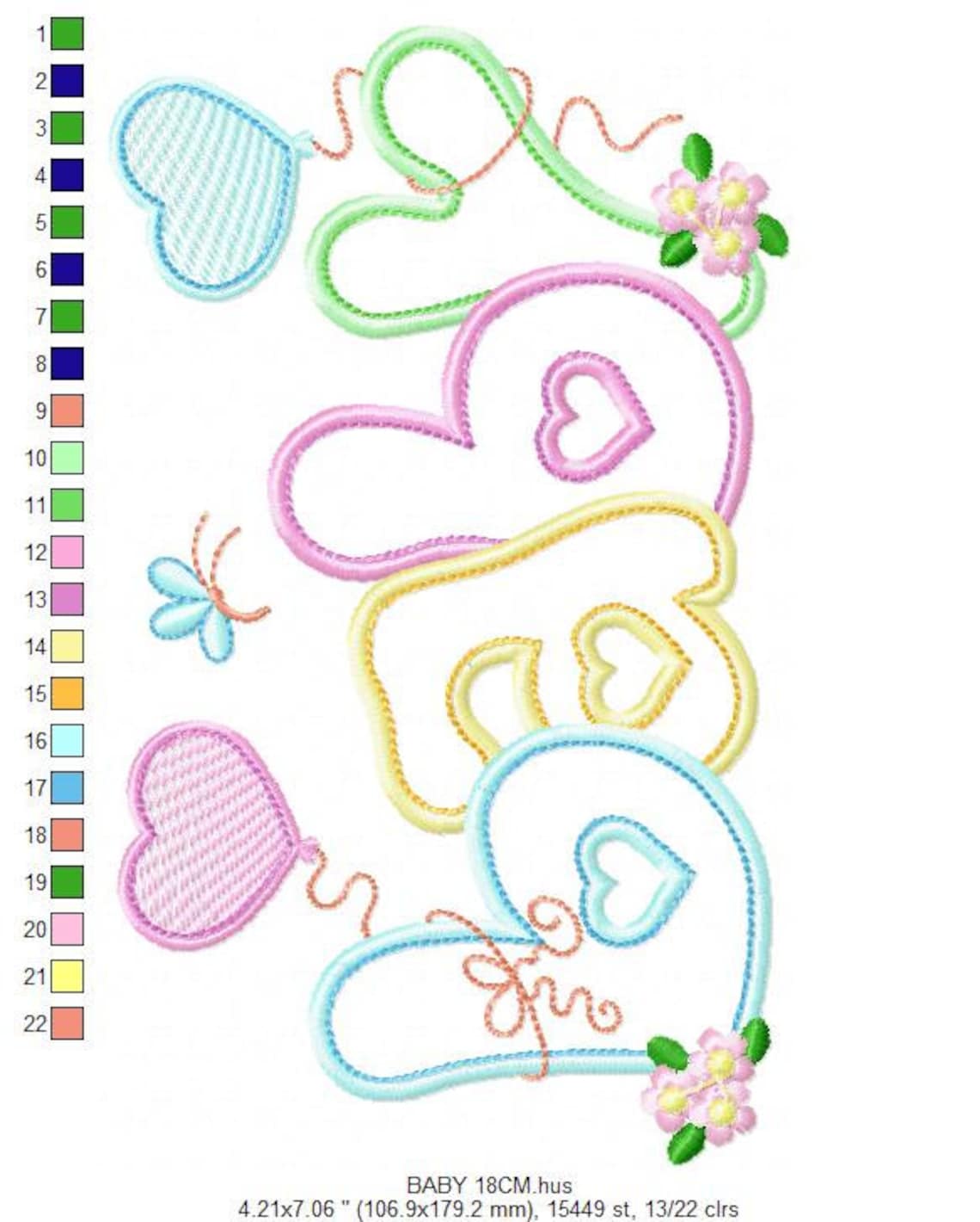 Baby Embroidery Design Newborn Embroidery Designs Machine - Etsy