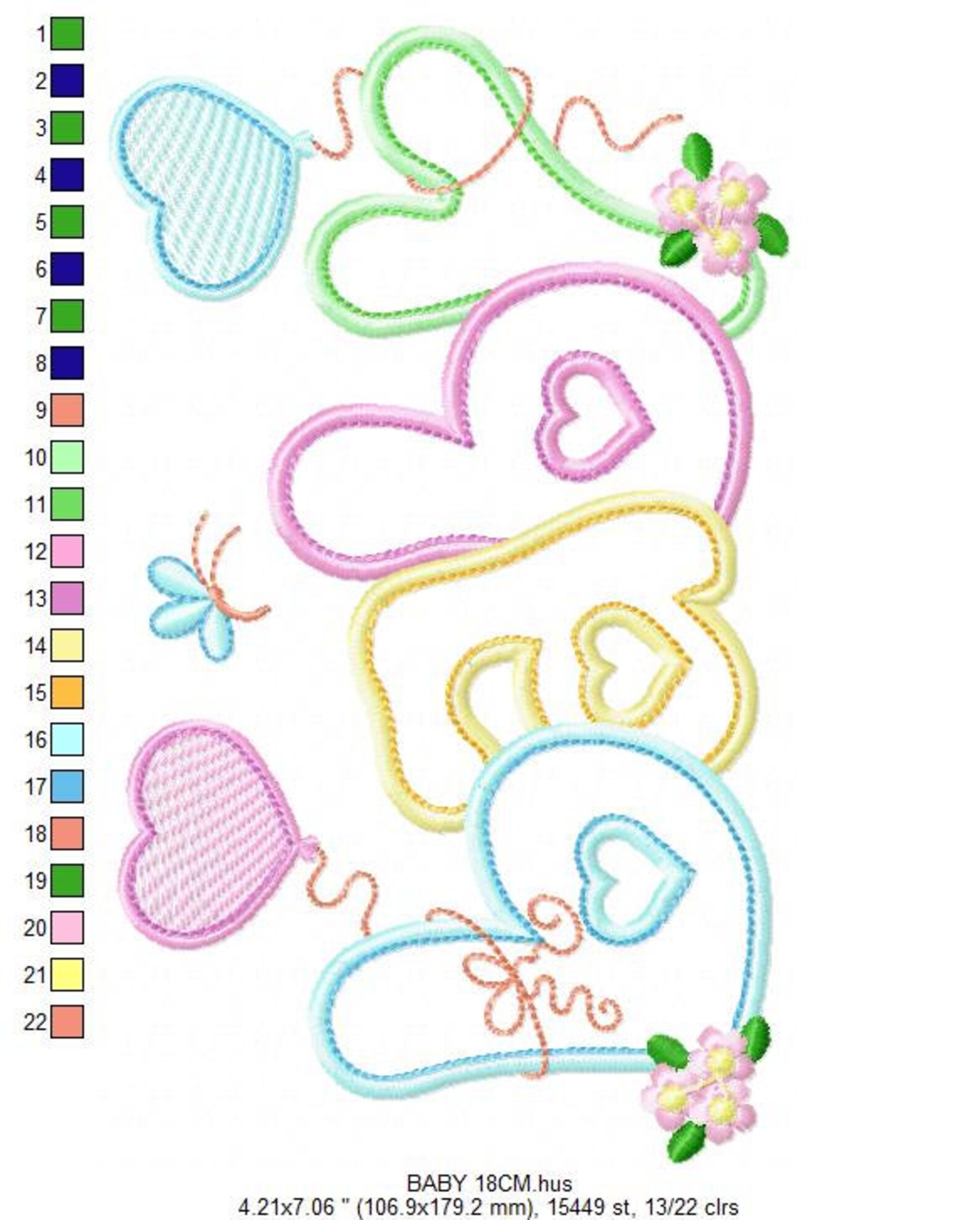 Baby Embroidery Design Newborn Embroidery Designs Machine Embroidery ...