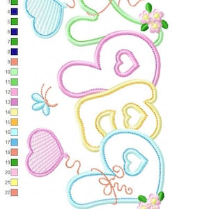 Baby Embroidery Design - Newborn Embroidery Designs Machine Embroidery ...