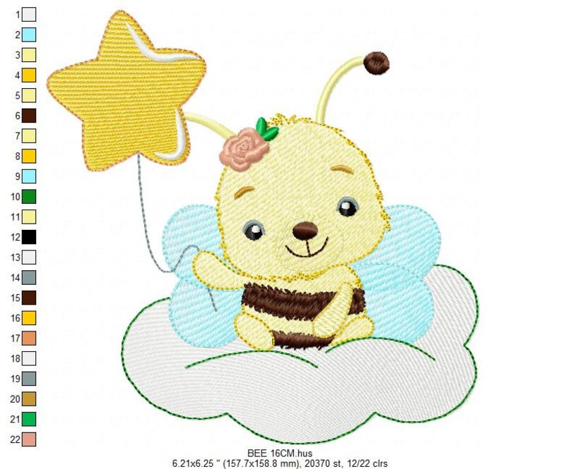 Bee Embroidery Design Bees Embroidery Designs Machine - Etsy