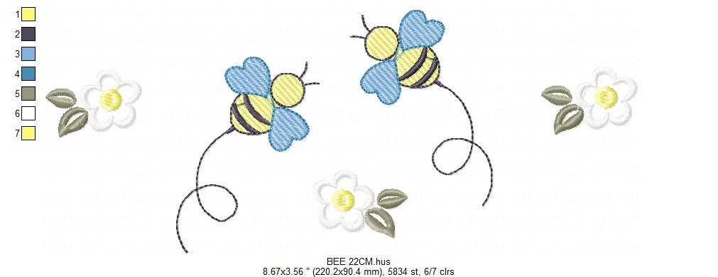 Bee Embroidery Design - Beehive Embroidery Designs Machine Embroidery ...