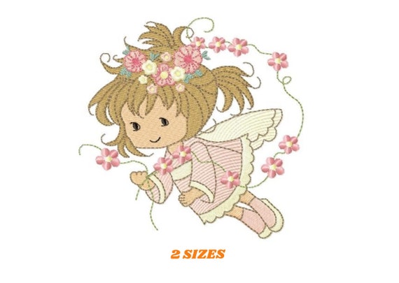 Sewing & Needlecraft Fairy Machine Embroidery Design Embroidery Craft ...