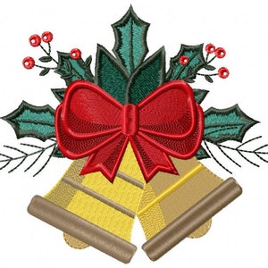 Bell Embroidery Designs - Xmas Embroidery Design Machine Embroidery ...