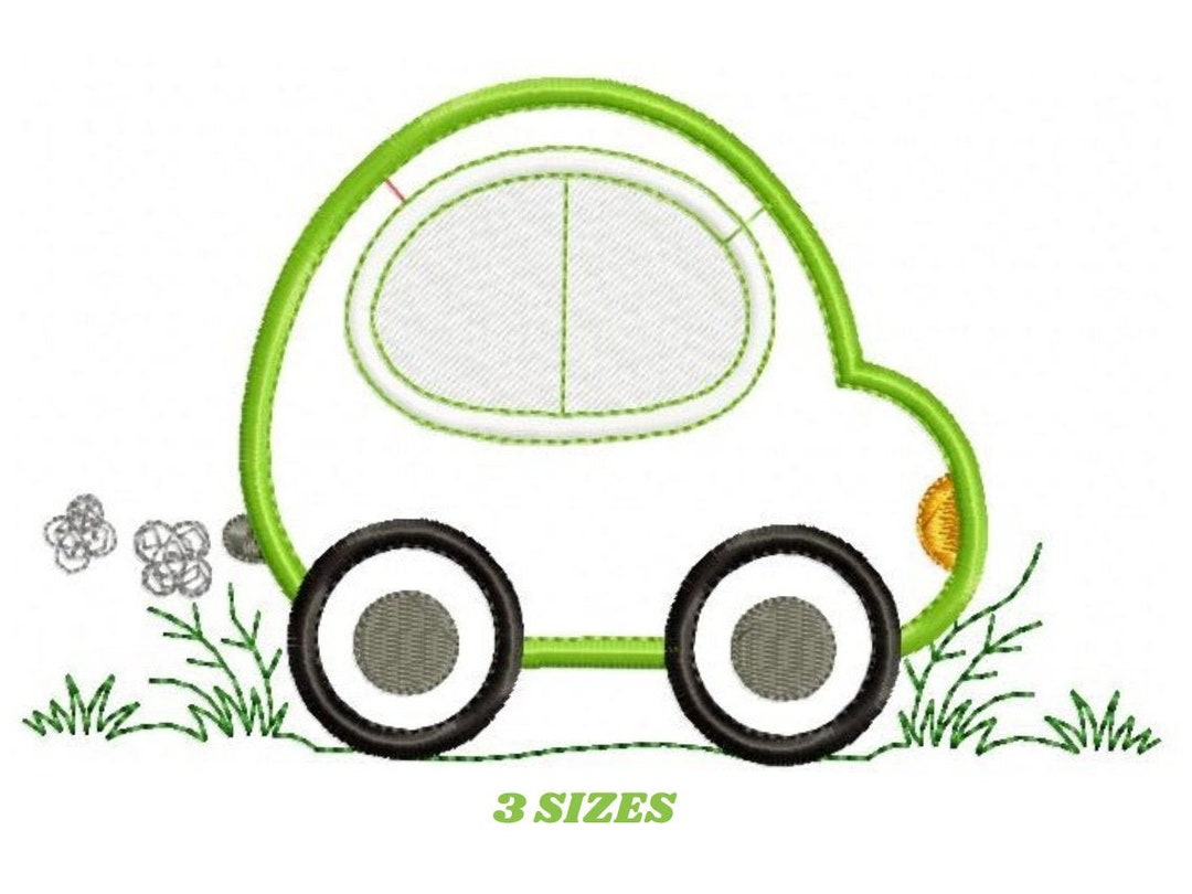 Car Applique Embroidery Designs - Vehicle Embroidery Design Machine ...