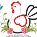 Chicken Embroidery Designs - Hen Embroidery Design Machine Embroidery ...