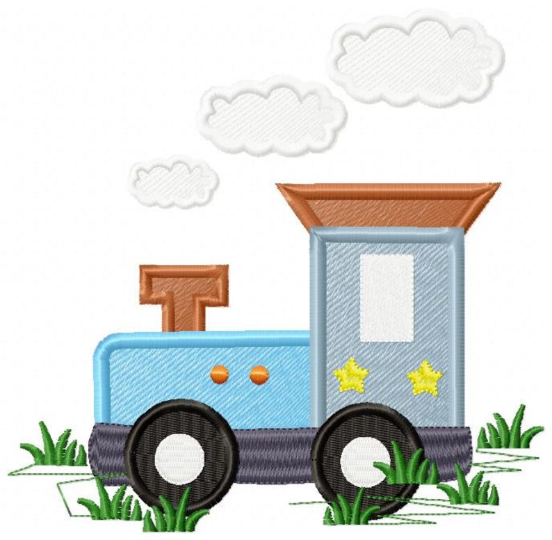 Train Embroidery Designs Vehicle Embroidery Design Machine - Etsy Australia