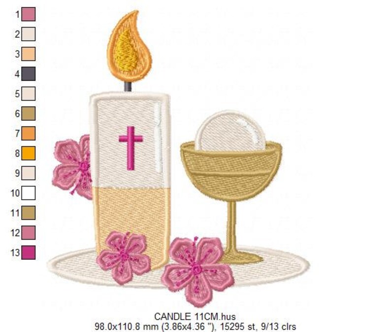 Eucharist Embroidery Designs - Communion Embroidery Design Machine ...