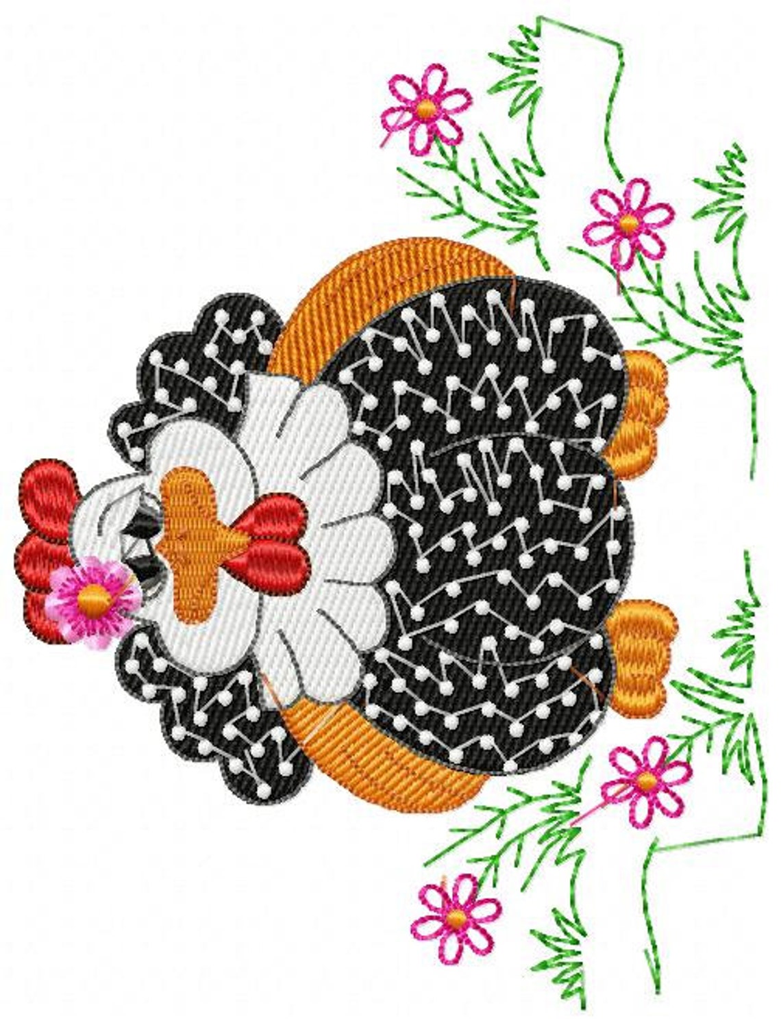Chicken Embroidery Designs Rooster Embroidery Design Machine - Etsy