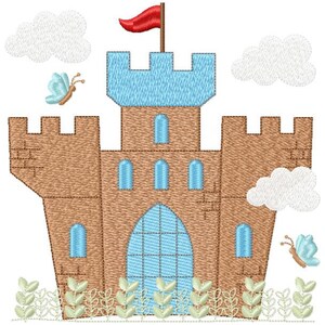 Castle Embroidery Designs - Prince Palace Embroidery Design Machine ...