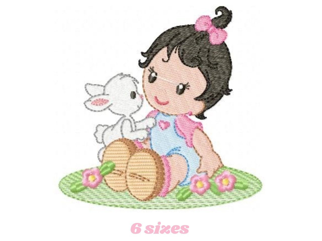 Baby Girl Embroidery Designs Toddler Embroidery Design - Etsy Australia