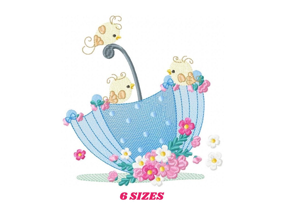 Sewing Umbrella Embroidery Design Umbrella Machine Embroidery Pattern ...
