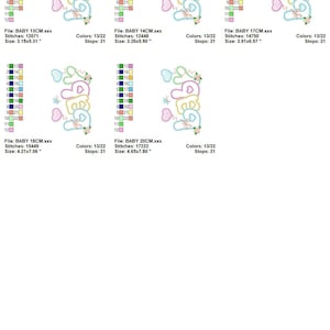 Baby Embroidery Design - Newborn Embroidery Designs Machine Embroidery ...