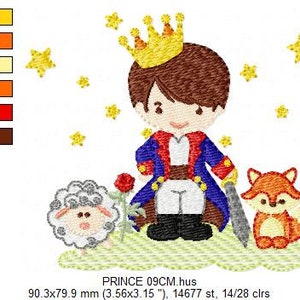Prince Embroidery Designs King Embroidery Design Machine Embroidery ...