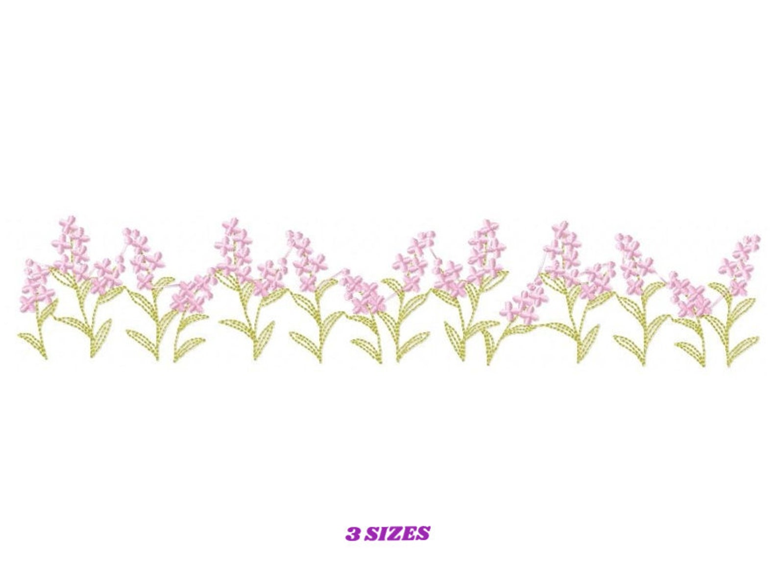 Flower Garden Embroidery Designs Spring Flowers Embroidery | Etsy