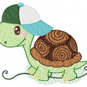 Turtle Embroidery Design - Animal Embroidery Designs Machine Embroidery ...