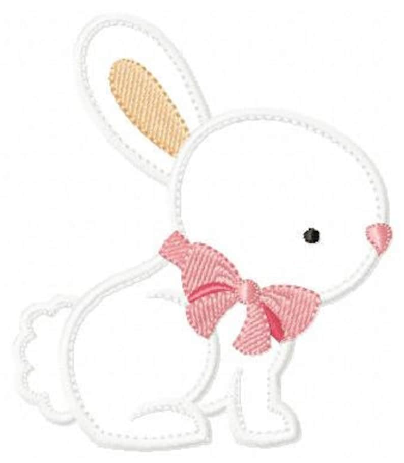 Bunny Embroidery Design Rabbit Embroidery Designs Machine | Etsy