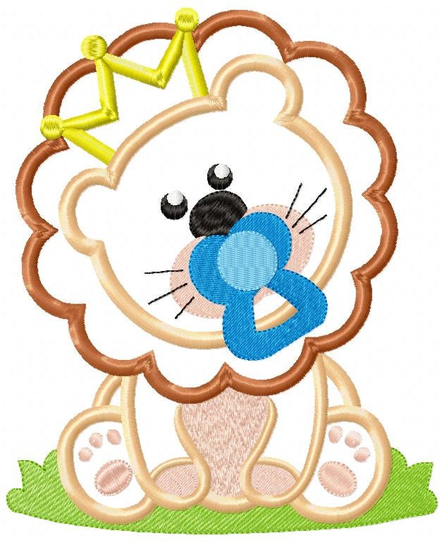 Lion embroidery designs Safari embroidery design machine | Etsy