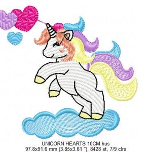 Unicorn Embroidery Designs Baby Girl Embroidery Design Machine ...