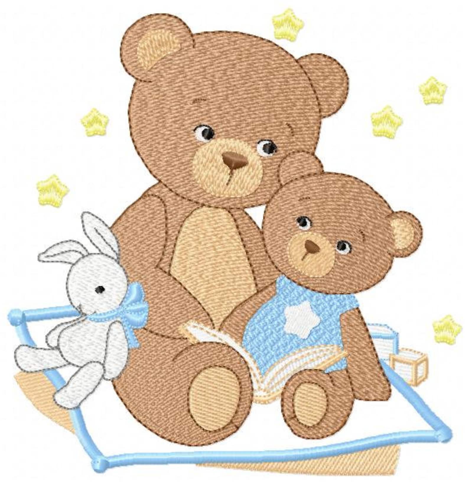 Bear Embroidery Designs Teddy Embroidery Design Machine - Etsy