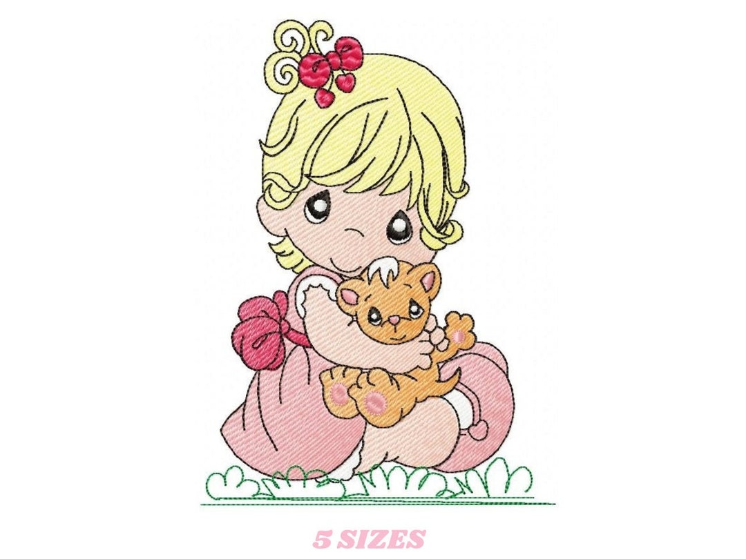 Baby Girl Embroidery Design - Newborn Embroidery Designs Machine ...
