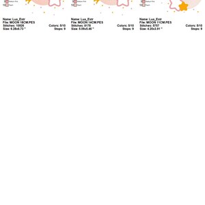 Moon Embroidery Design - Half Moon Embroidery Design Machine Embroidery ...