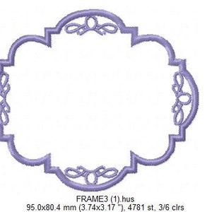 Frame Embroidery Designs - Frame Applique Design Set Machine Embroidery ...