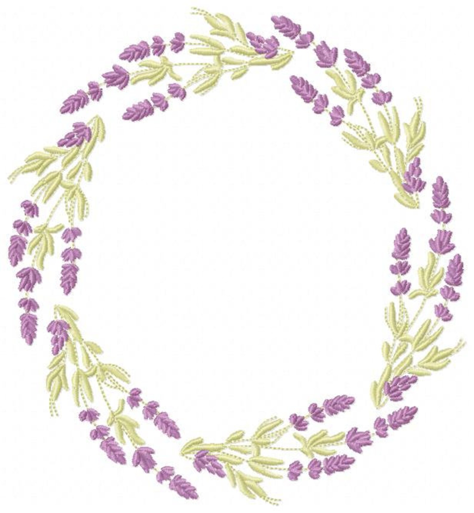 Monogram Frame Embroidery Designs Flower Embroidery Design - Etsy