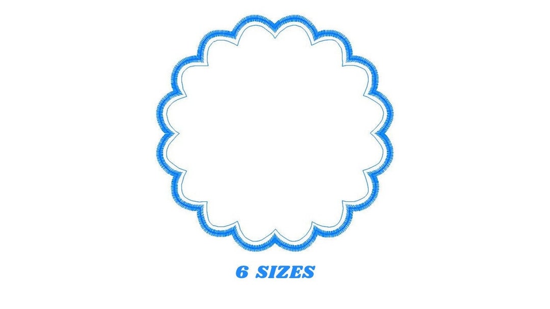 Frame Embroidery Designs Set - Frame Applique Design Shape Embroidery ...