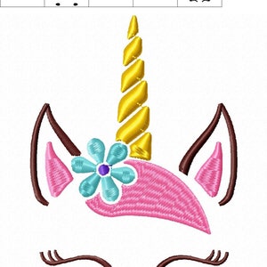 Unicorn Embroidery Designs - Baby Girl Embroidery Design Machine ...