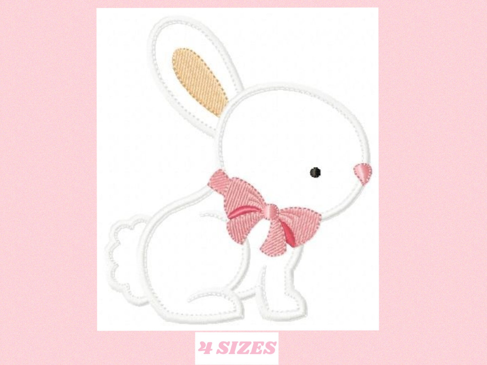 Bunny Embroidery Design Rabbit Embroidery Designs Machine | Etsy