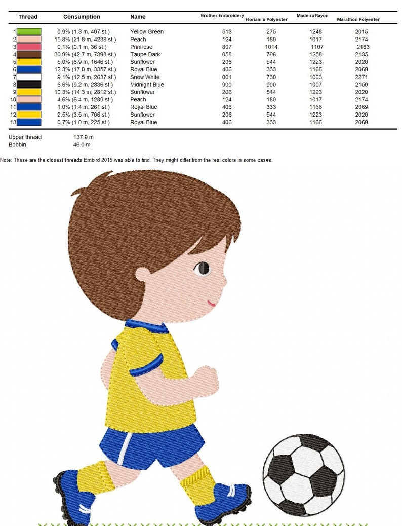 Baby boy embroidery designs Soccer embroidery design machine | Etsy