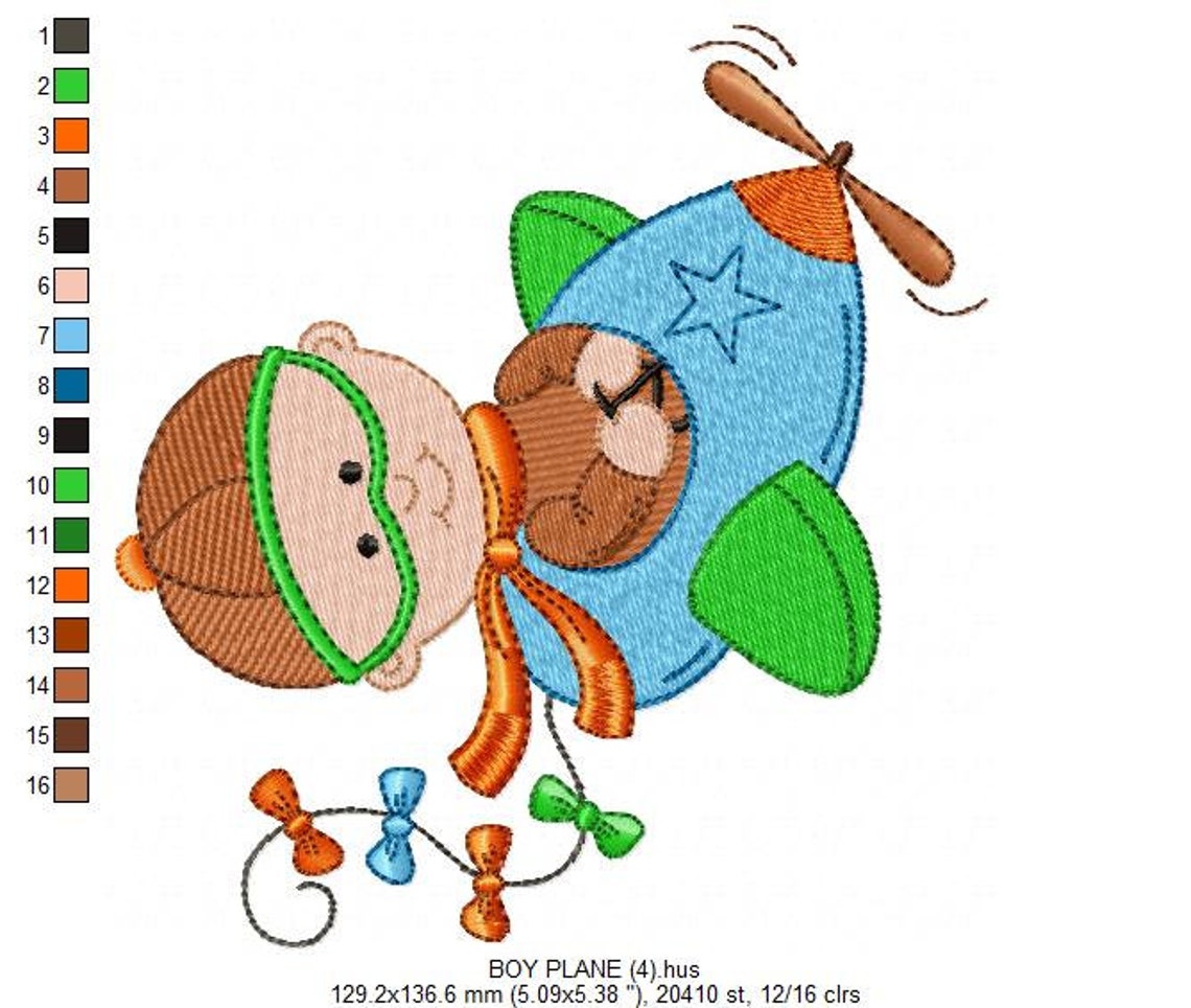 Pilot Embroidery Designs Plane Embroidery Design Machine - Etsy Australia