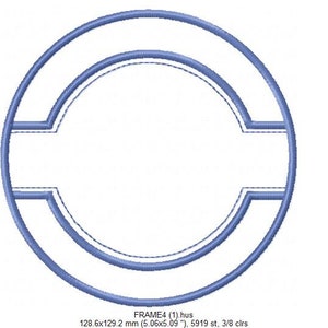 Frame Embroidery Designs Set - Frame Applique Design Shape Embroidery ...