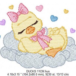 Duck Embroidery Design - Baby Girl Embroidery Designs Machine ...