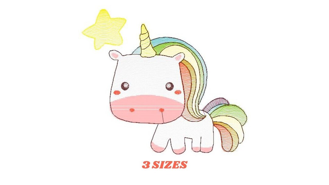 Unicorn Embroidery Designs Baby Girl Embroidery Design Machine ...