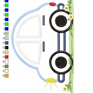 Car Embroidery Designs - Vehicle Embroidery Design Machine Embroidery ...