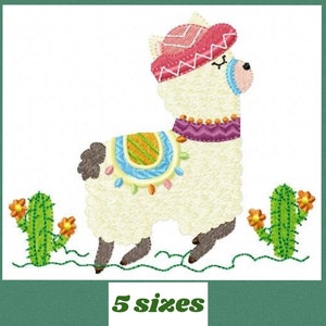 Llama Embroidery Design - Animals Embroidery Designs Machine Embroidery ...