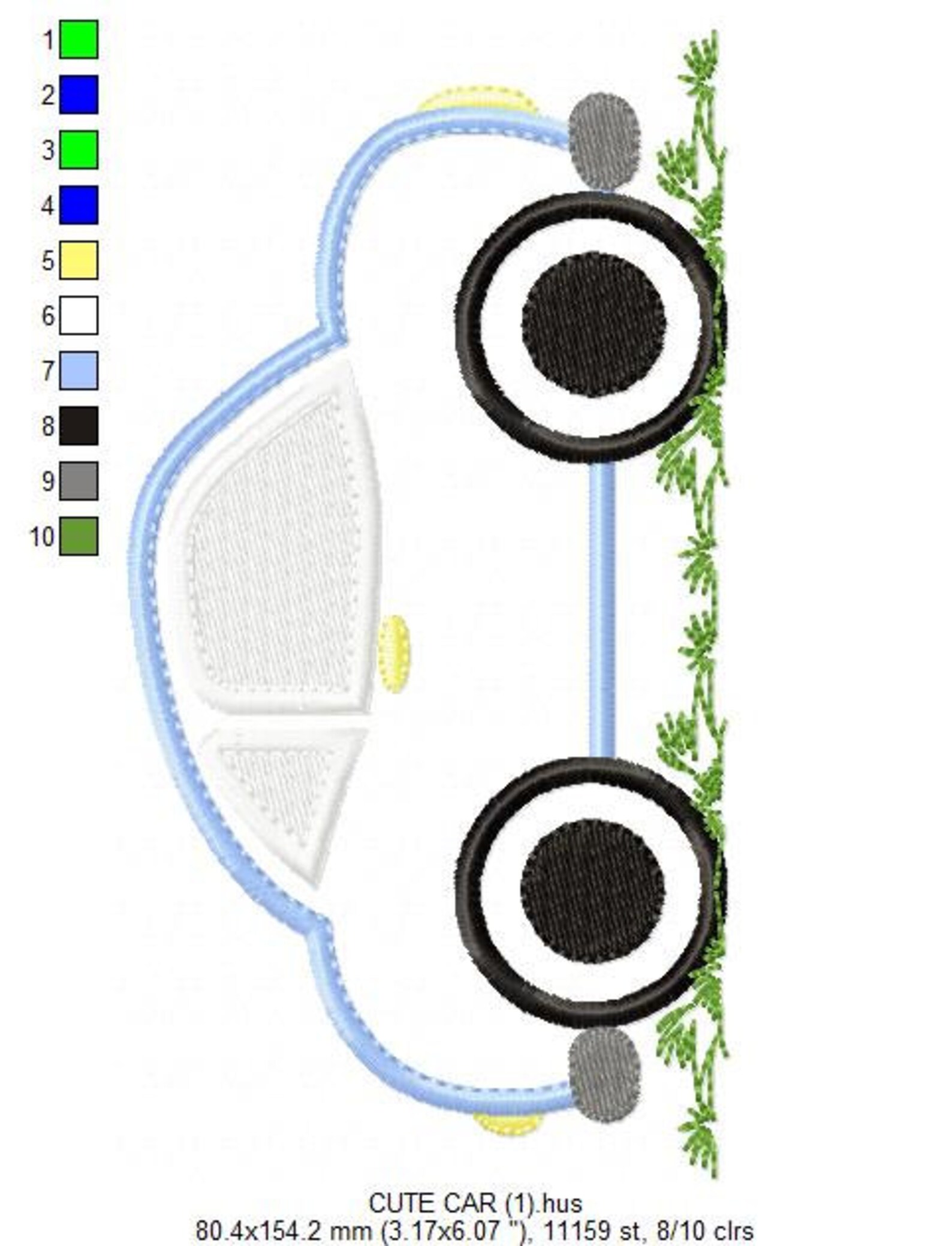 Buy Car Embroidery Designs Vehicle Embroidery Design Machine Embroidery ...