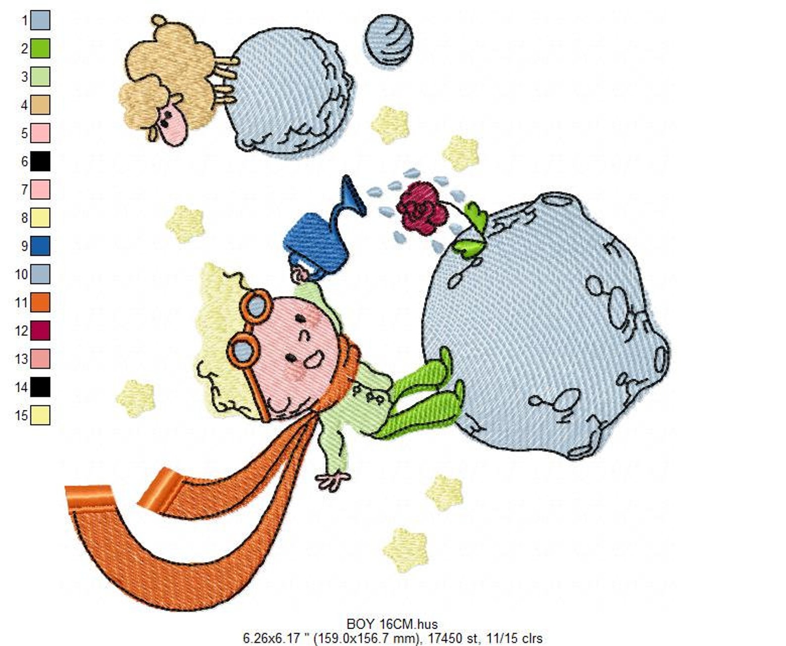 Little Prince Embroidery Designs King Embroidery Design - Etsy