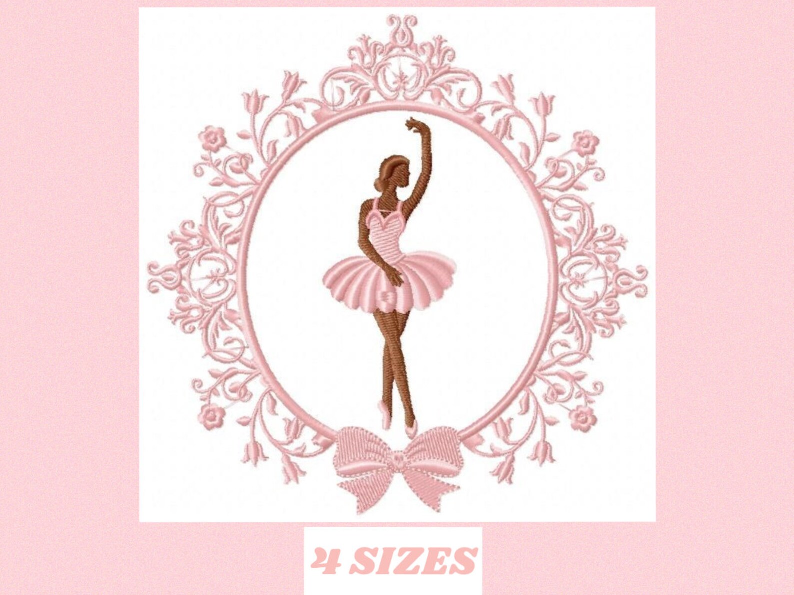 Ballerina Embroidery Designs Ballet Embroidery Design | Etsy