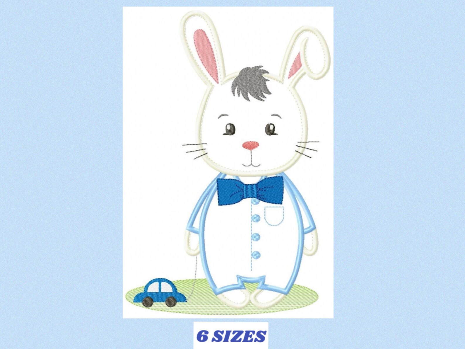 Bunny Embroidery Design Rabbit Embroidery Designs Machine Embroidery ...