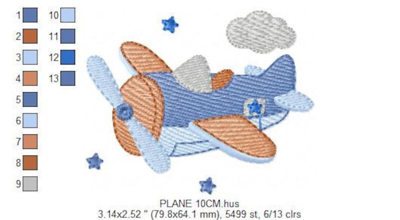 Plane Embroidery Designs Airplane Embroidery Design Machine - Etsy