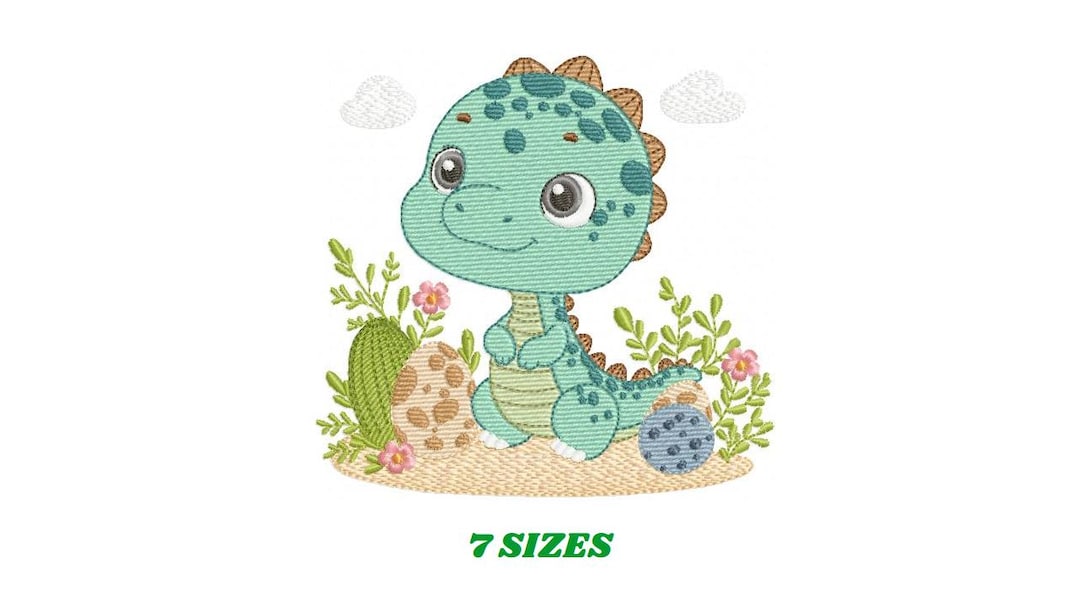Dragon Embroidery Designs - Dinosaur Embroidery Design Machine ...
