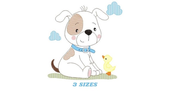 Dogs Embroidery Designs Dog Embroidery Design Machine - Etsy