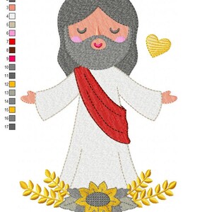 Jesus Embroidery Design - Christian Embroidery Designs Machine ...